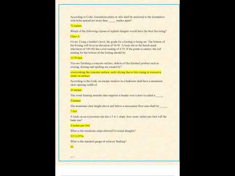 KB2 GENERAL CONTRACTOR LICENSE EXAM 2025 PREP TEST BANK WITH 330 QUESTIONS AND CORRECT ANSWERS