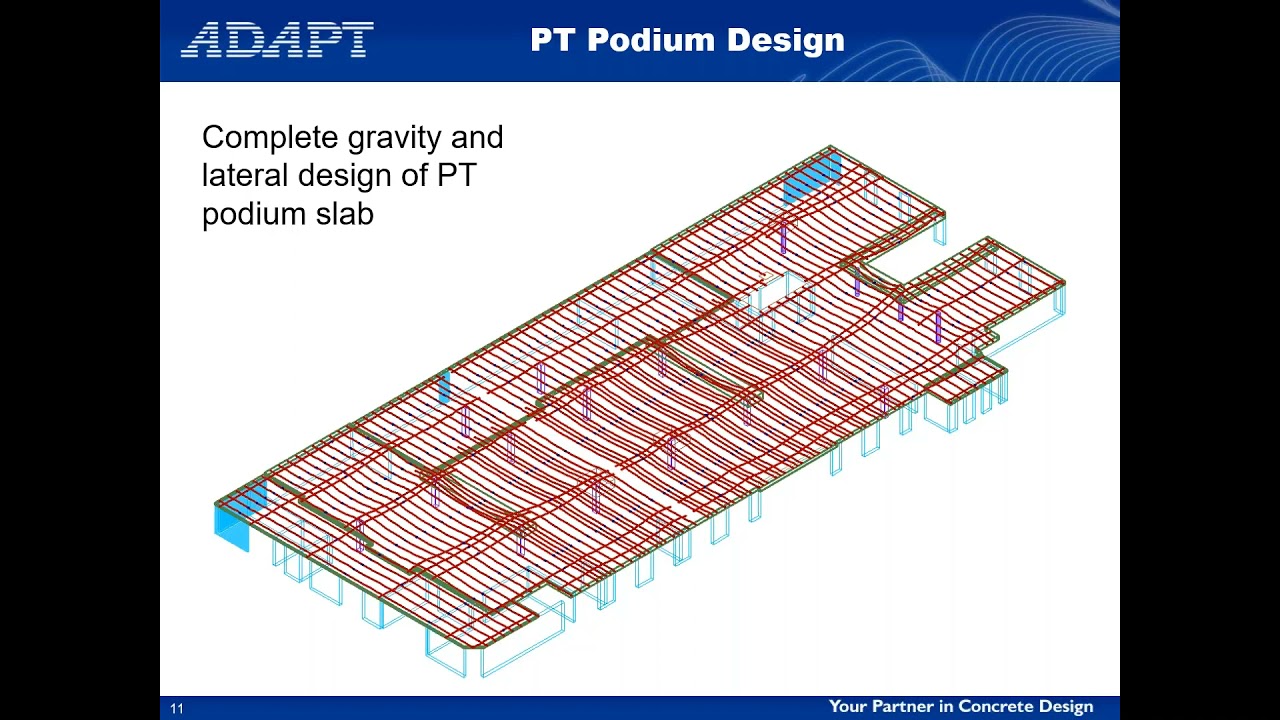 Webinar: Efficient and Integrated Design of Podiums in ADAPT-Builder