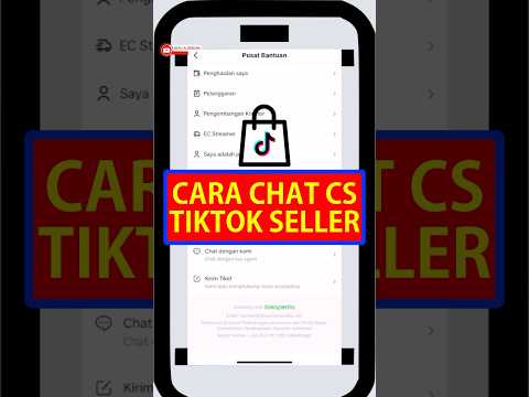 Cara Chat CS TikTok Seller #shorts #tiktok #tiktokseller #tiktokshop #customerservice #seanalrenzha