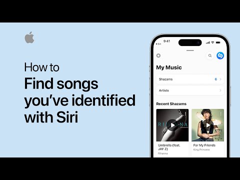 How to find songs you’ve identified with Siri on iPhone or iPad | Apple Support