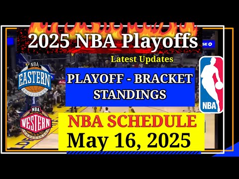 NBA STANDINGS TODAY as of May 15, 2025 | NBA Playoffs 2025 | NBA SCHEDULE May 16, 2025