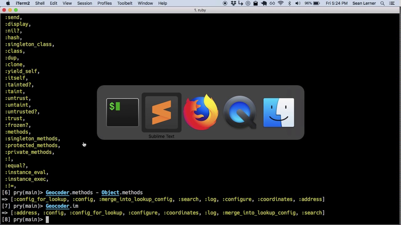 Method Drive Development using the ruby geocoder gem