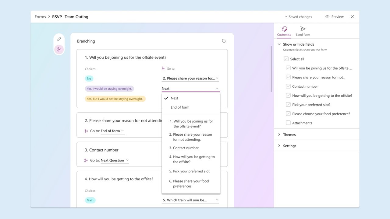 Microsoft Lists: Productivity with the Latest Forms Update