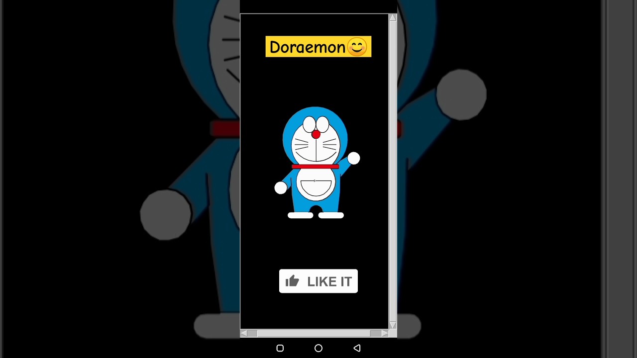 Doraemon using python turtle👀|😉#coding#python3#programming