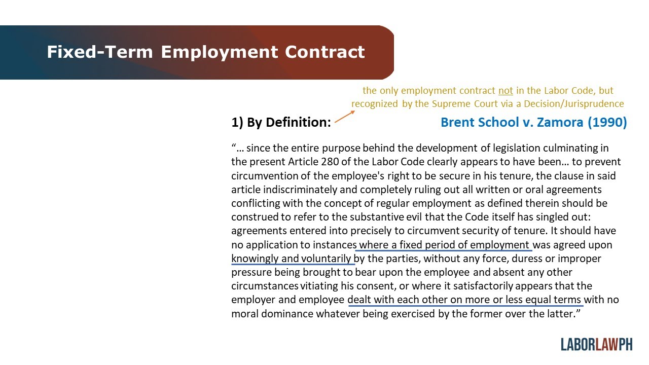 Employment Contracts 12 - Masterclass 2024