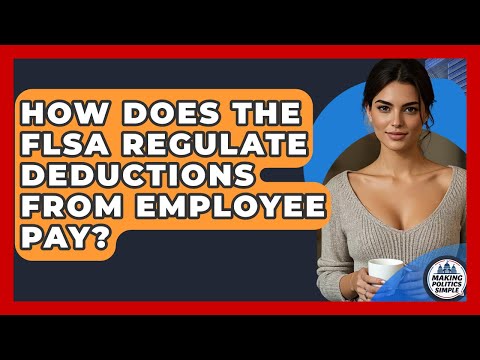 How Does The FLSA Regulate Deductions From Employee Pay? - Making Politics Simple