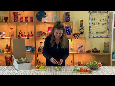 Showcasing Handmade Murano Glass Fruit with My Italian Decor