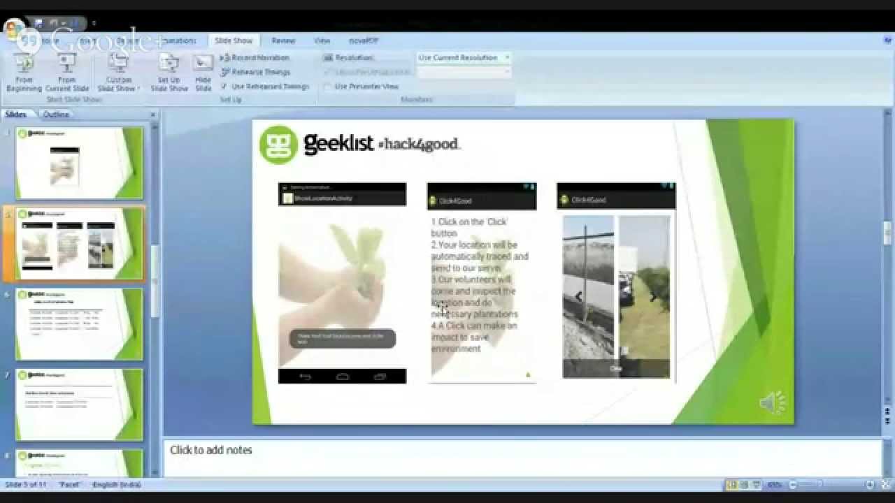 #hack4good 0.6 Global Challenge Finals - Reforestation
