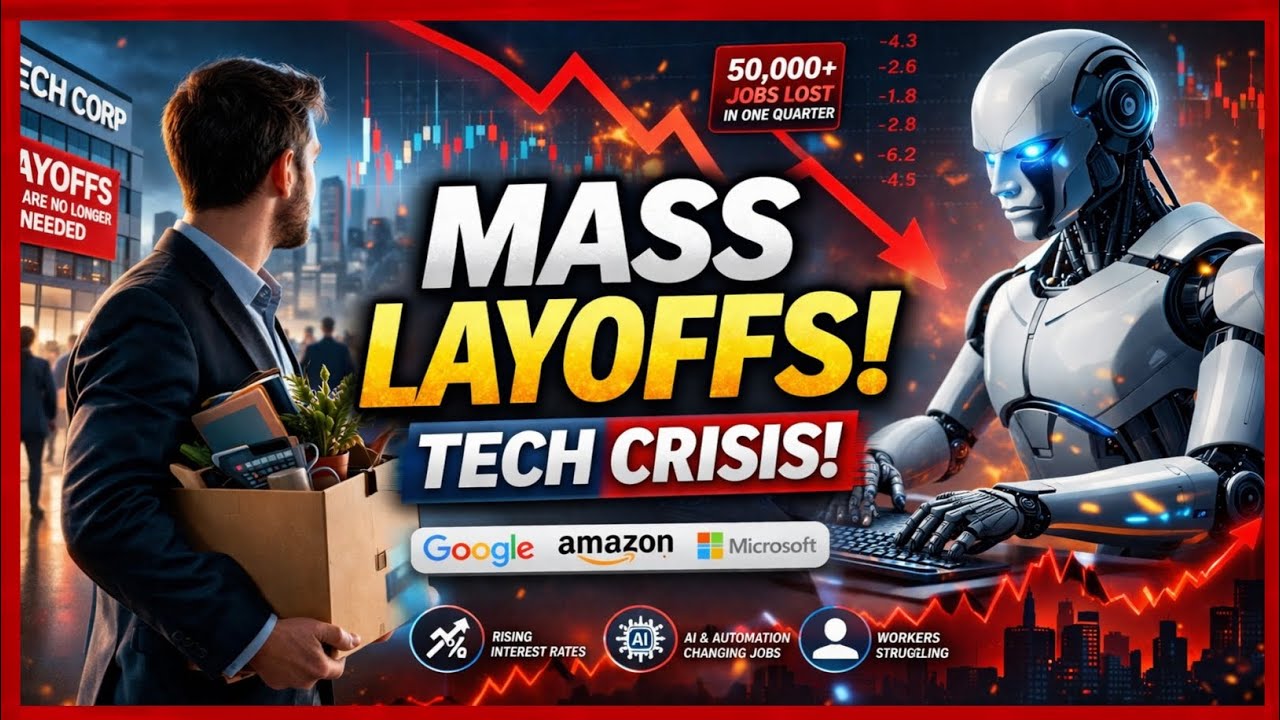MASS LAYOFFS! 50,000+ Jobs Gone in Tech 😱