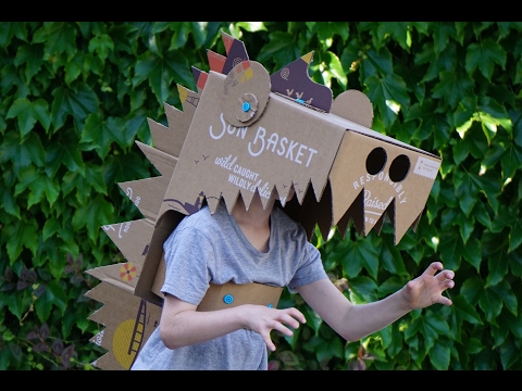 Velociraptor Costume Cardboard