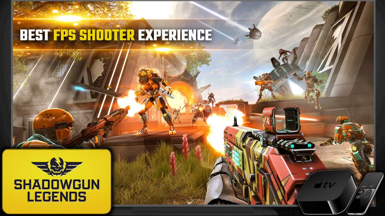 Shadowgun Legends - MMORPG FPS [4K60, Apple TV 4K (5th generation) Gameplay]