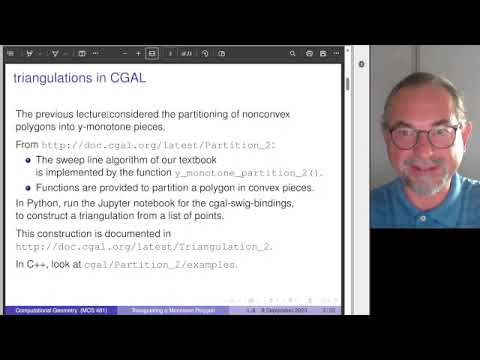 Triangulating a Monotone Polygon in Linear Time