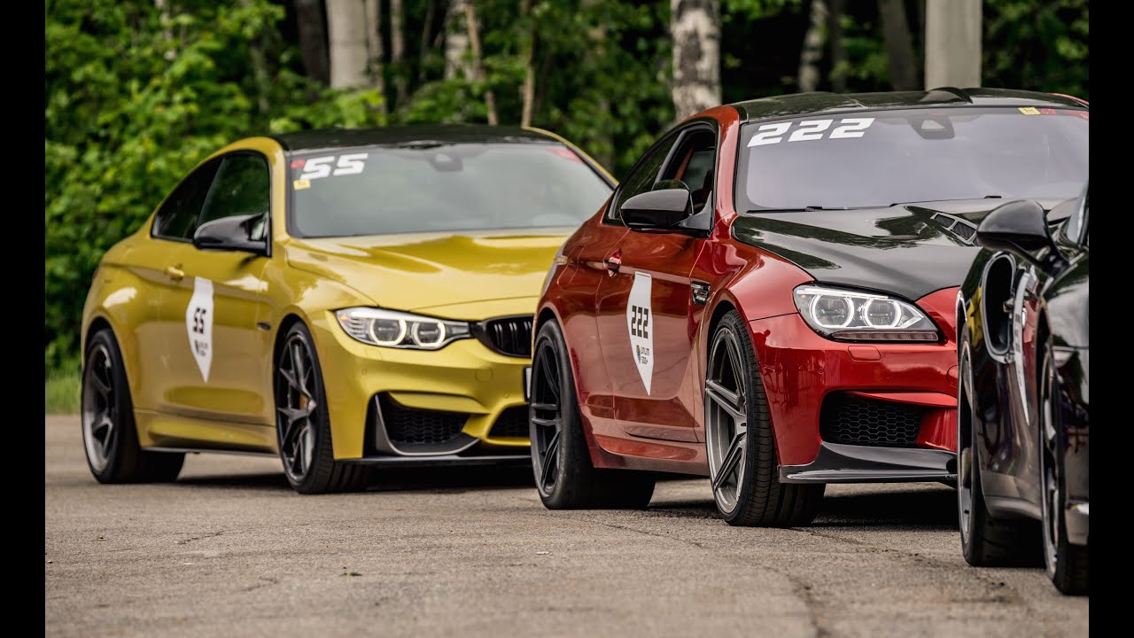 800 HP BMW M6 Drag Races 550 HP BMW M4 - autoevolution