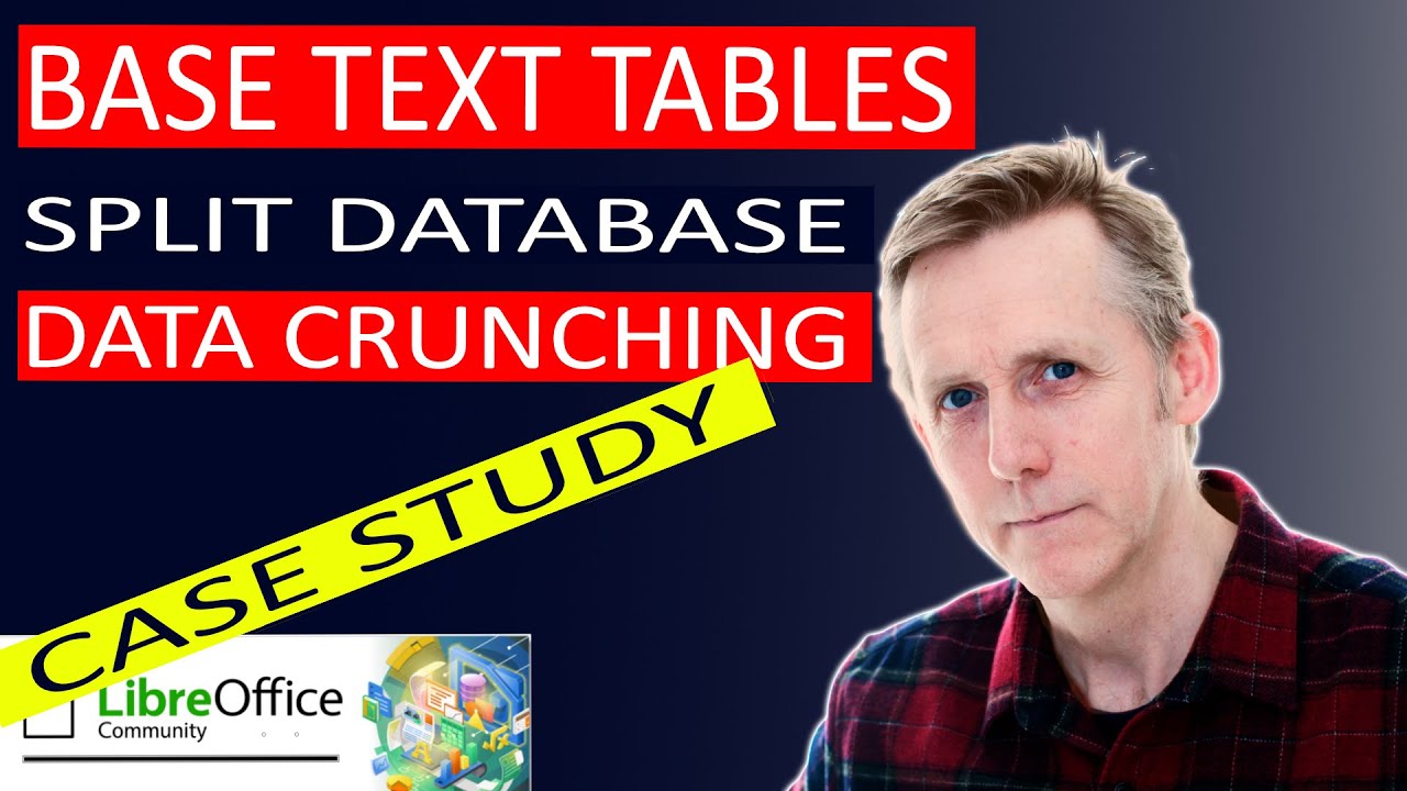 LibreOffice Base Split Database Tutorial
