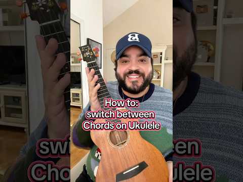 How to Switch Chords on Ukulele (Fast & Easy Tutorial) #shorts