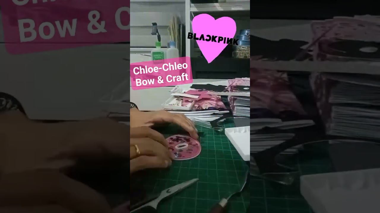 Black Pink 3d cake topper tutorial