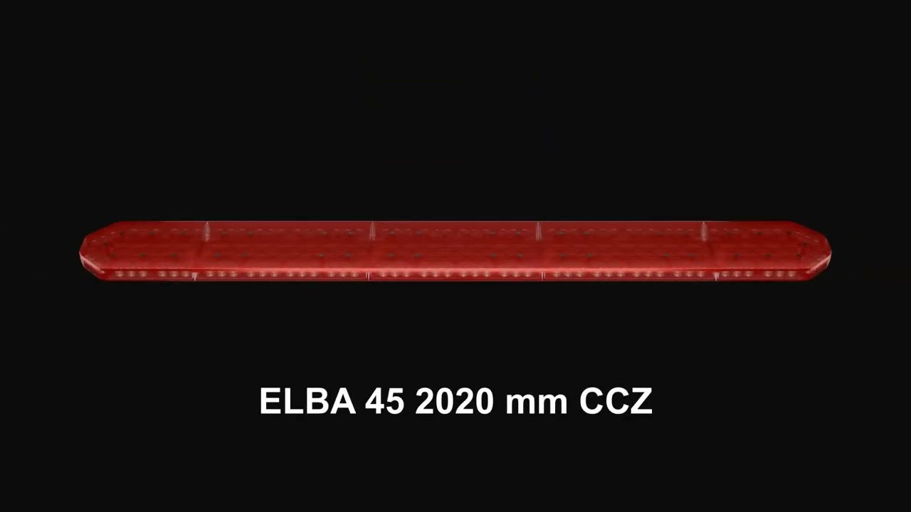 Strobos ELBA 45 led R65 lightbar presentation