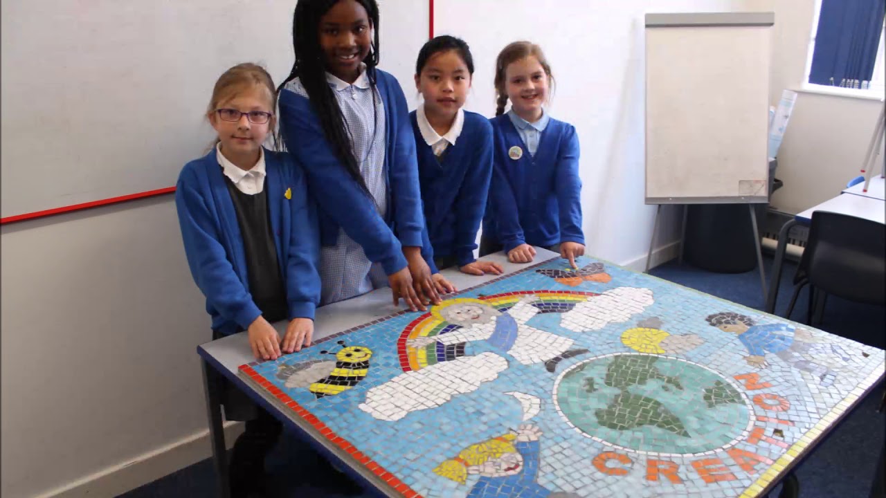 School mosaics by Mosaic Artist Sue Kershaw