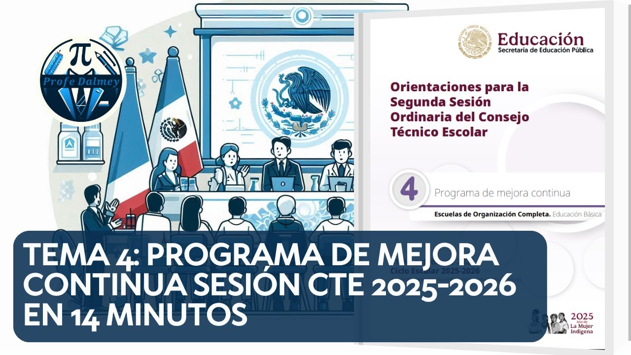 TOPIC 4: CONTINUOUS IMPROVEMENT PROGRAM CTE SESSION 2025-2026 IN 14 MINUTES | PROFESSOR DALMEY