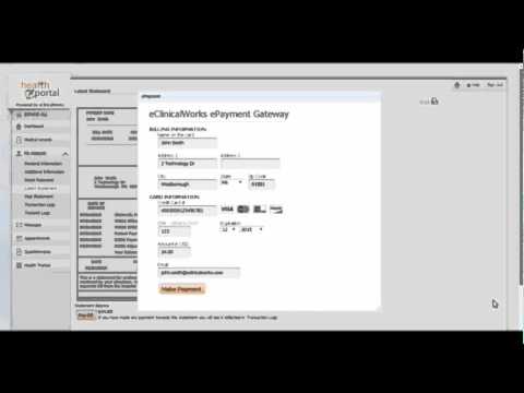 ePayments on Patient Portal