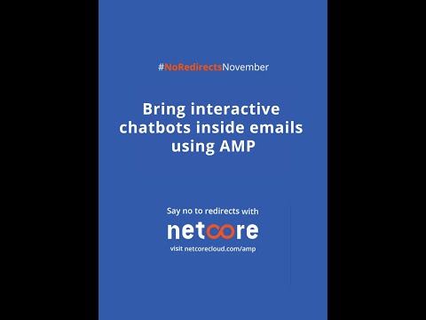 Interactive Chatbots Inside Emails Using AMP