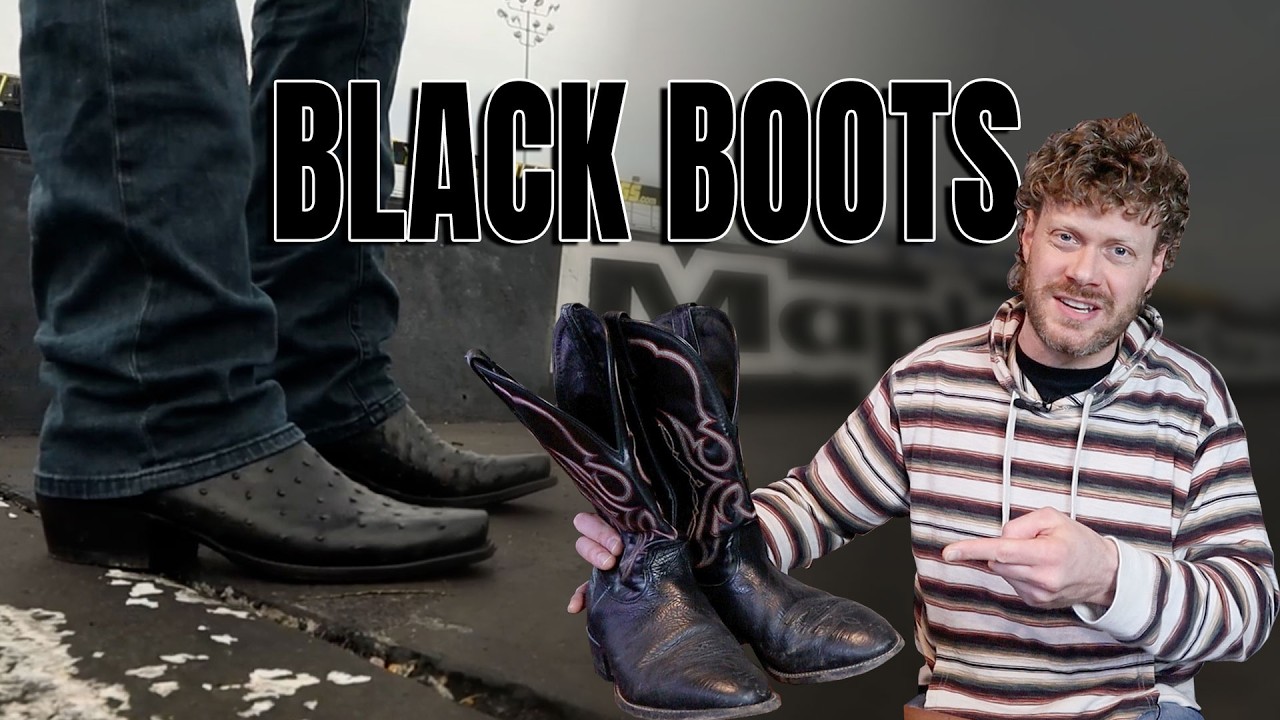 3 Reasons Why Everyone Needs a Pair of Black Western Boots
