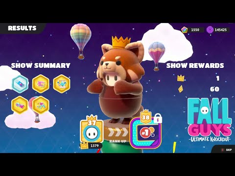 Steam Community :: Video :: Fall Guys | Unlocking Crown Rank 38, Number ...