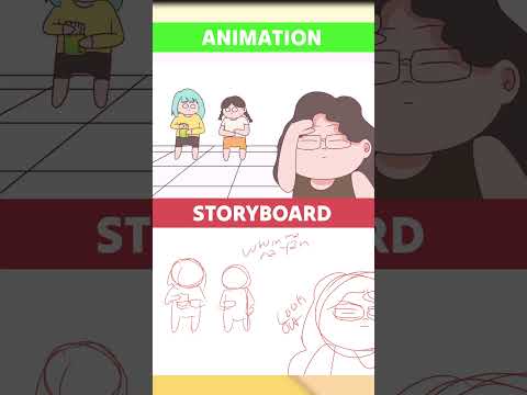 Specialty: pancit canton (animation vs storyboard) #kelchan #animation #entertainment #comedy