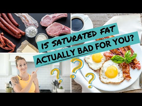 Wait...Saturated Fat Isn't ACTUALLY Bad For You??