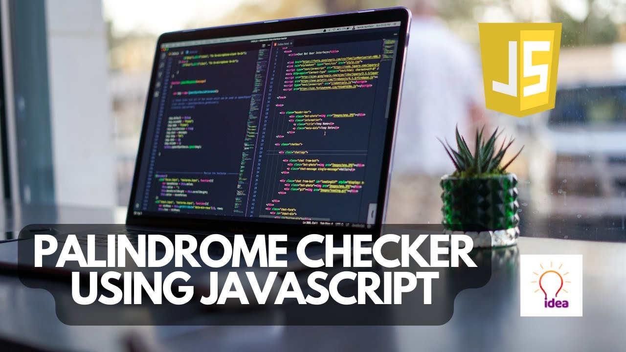 Palindrome Checker Using JavaScript | JavaScript Project
