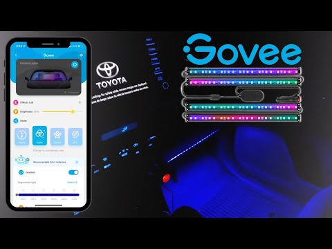 The BEST Car Interior LED Lights 2022 | Govee RGBIC | Toyota Tacoma