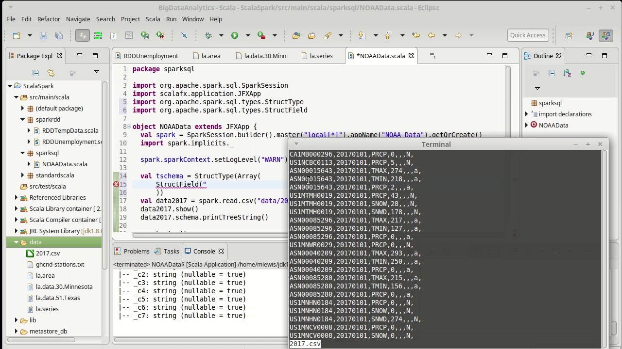 Spark SQL Part 3 (using Scala)