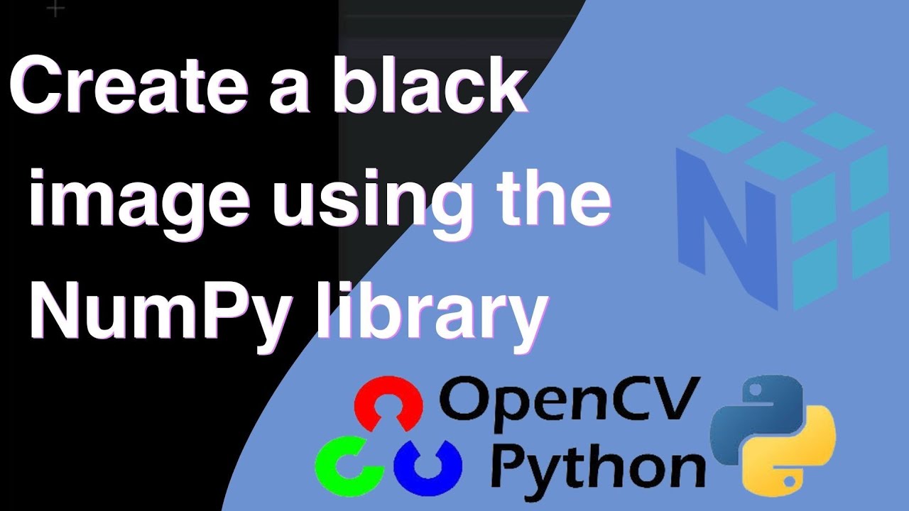 Create an image using the NumPy library.
