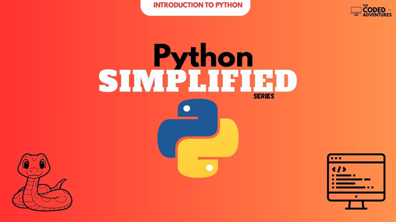 Python for Beginners | Introduction to Python | The Coded Adventures #1