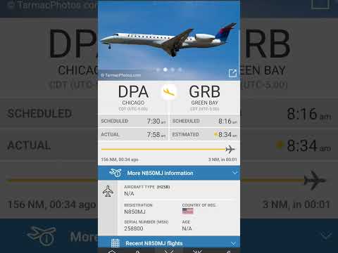 old delta plane on FlightRader24!