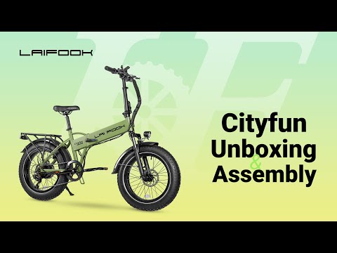 #ebike 🚲 Laifook Cityfun Unboxing & Assembly| E-Bike Unboxing