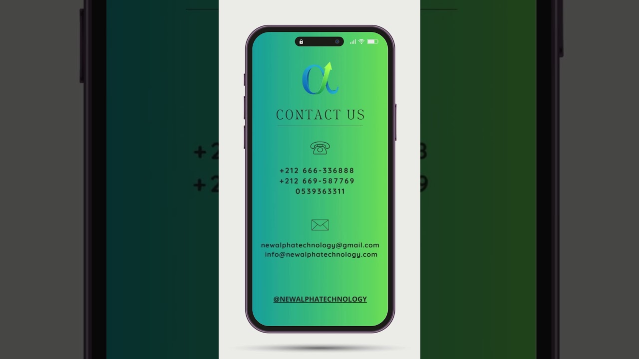 CONTACT US NEW ALPHA