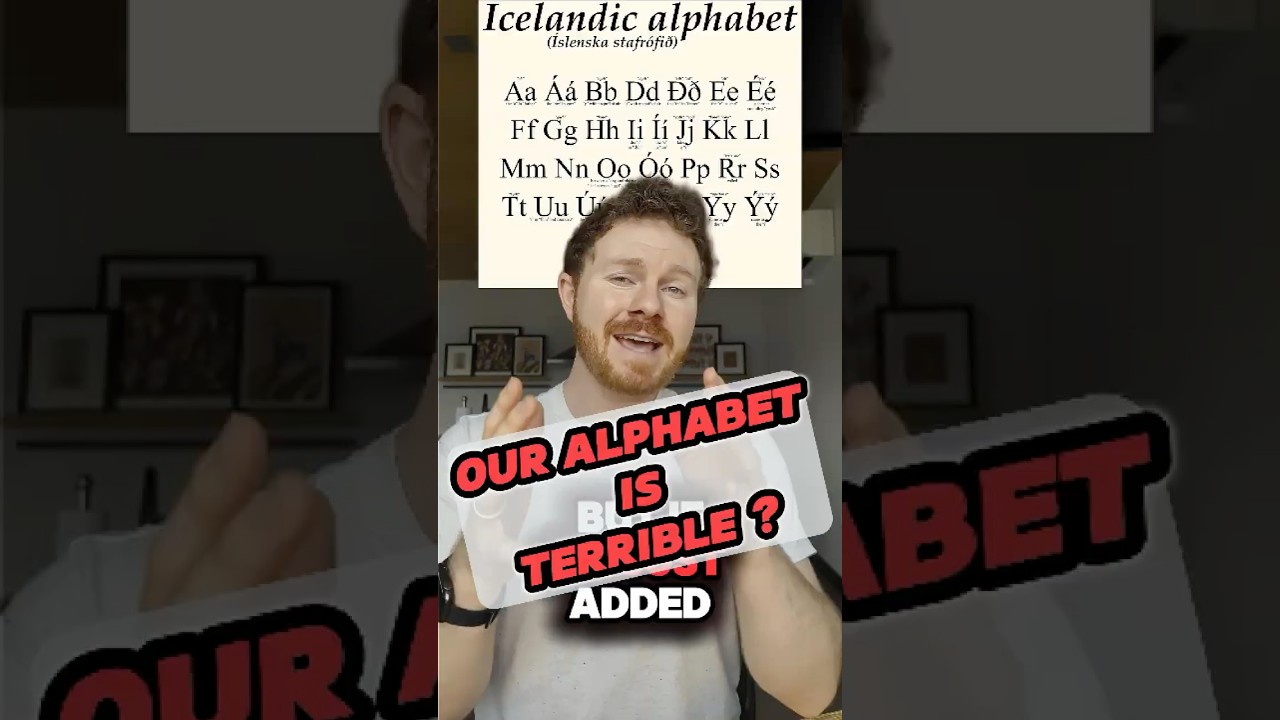 Our Alphabet is Terrible ?