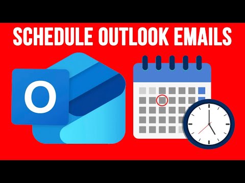 How to Schedule the Sending of an Email in Microsoft Outlook for Windows