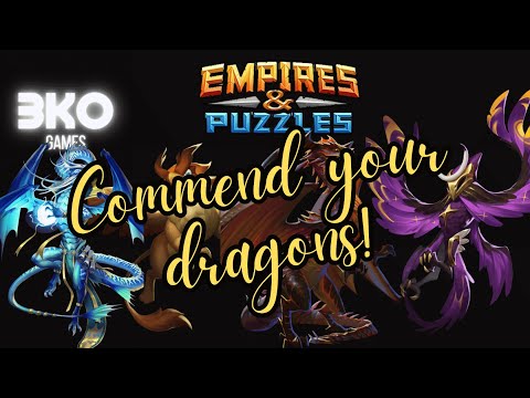Empires & Puzzles - What are Dragon Hearts? Commend your extra dragons for bonus summons!