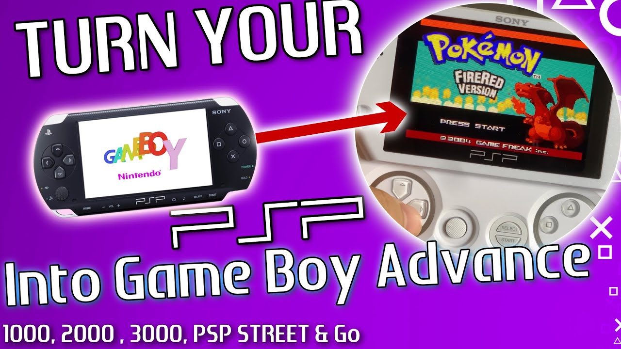 This is how to turn your PSP into Game Boy Advance!