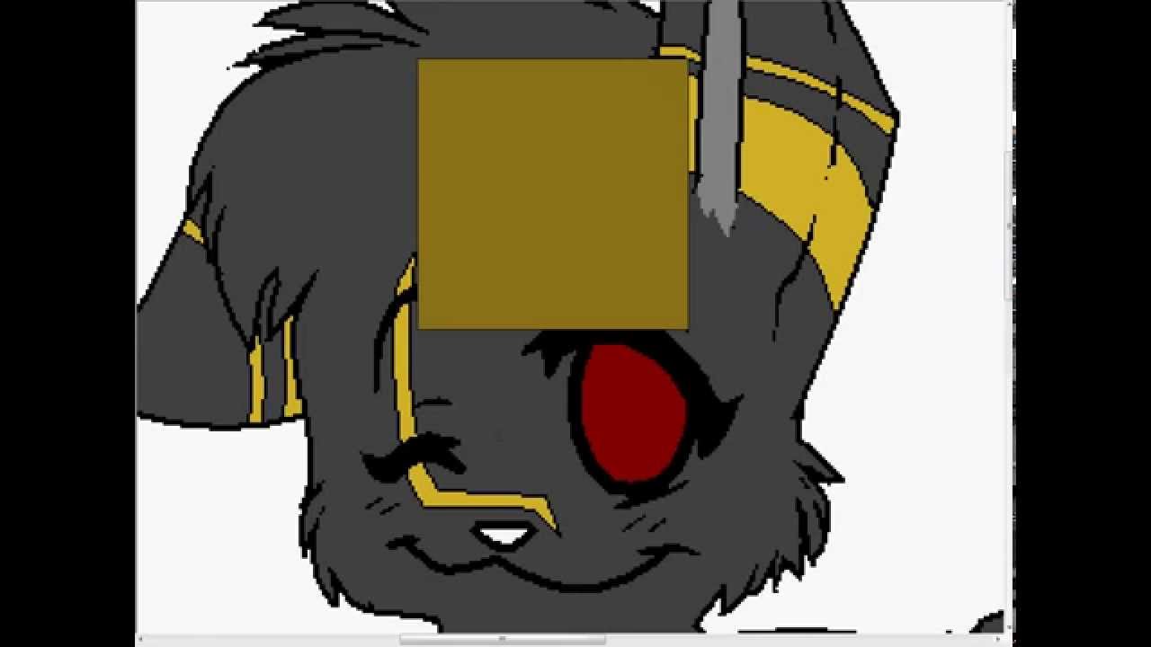 My Chibi fursona speed paint