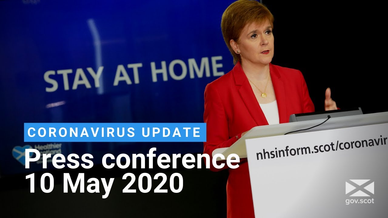 Coronavirus update from the First Minister: 10 May 2020