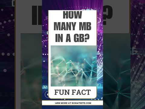 How Many Mb In A Gb: Fun Fact