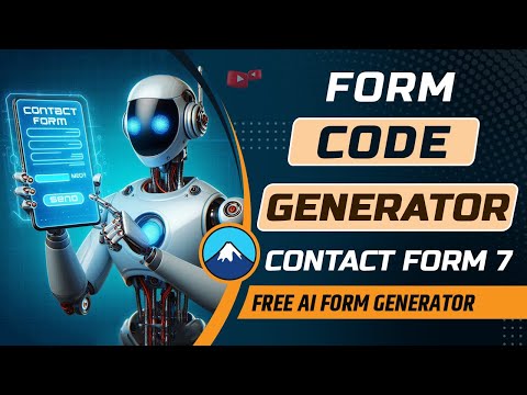 How to add contact form 7 code generator in WordPress | Free AI Form Generator