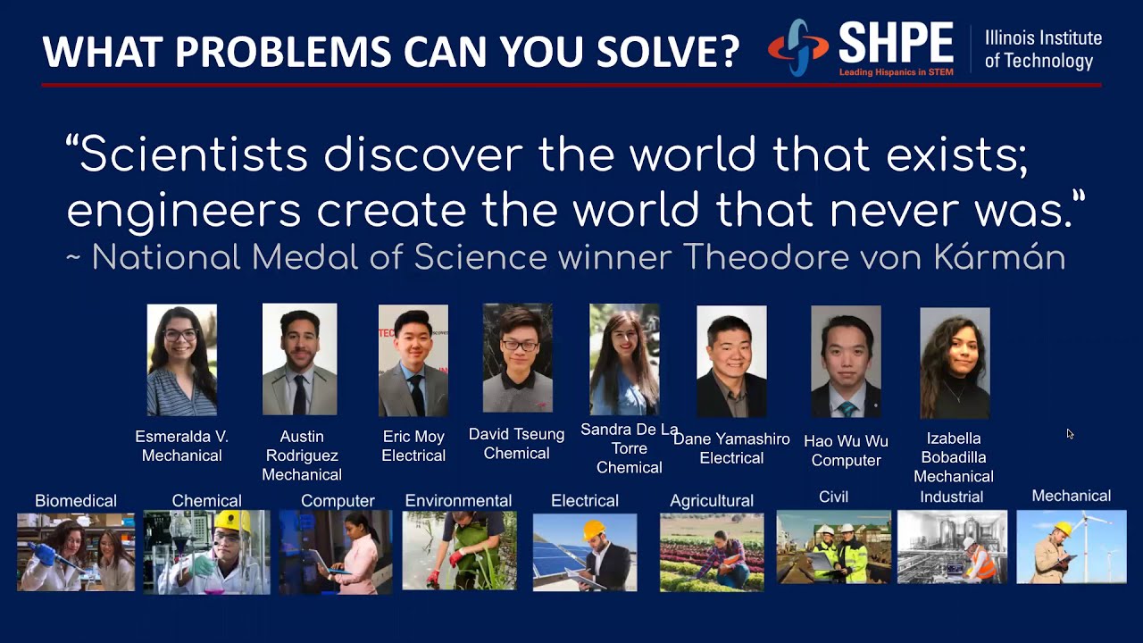 SHPE Region 6 E-Week: The Engineering Problem Solving Process w/Illinois Institute of Technology!