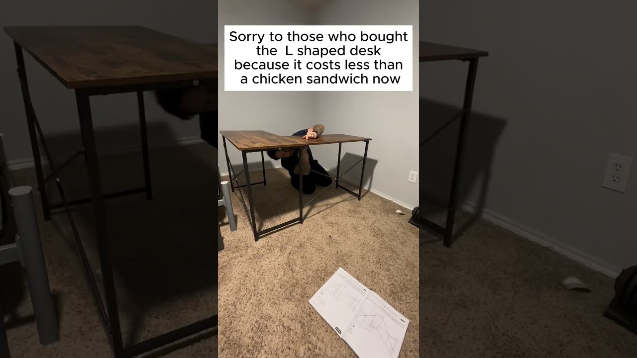 Score the viral l-shaped desk at its best price!