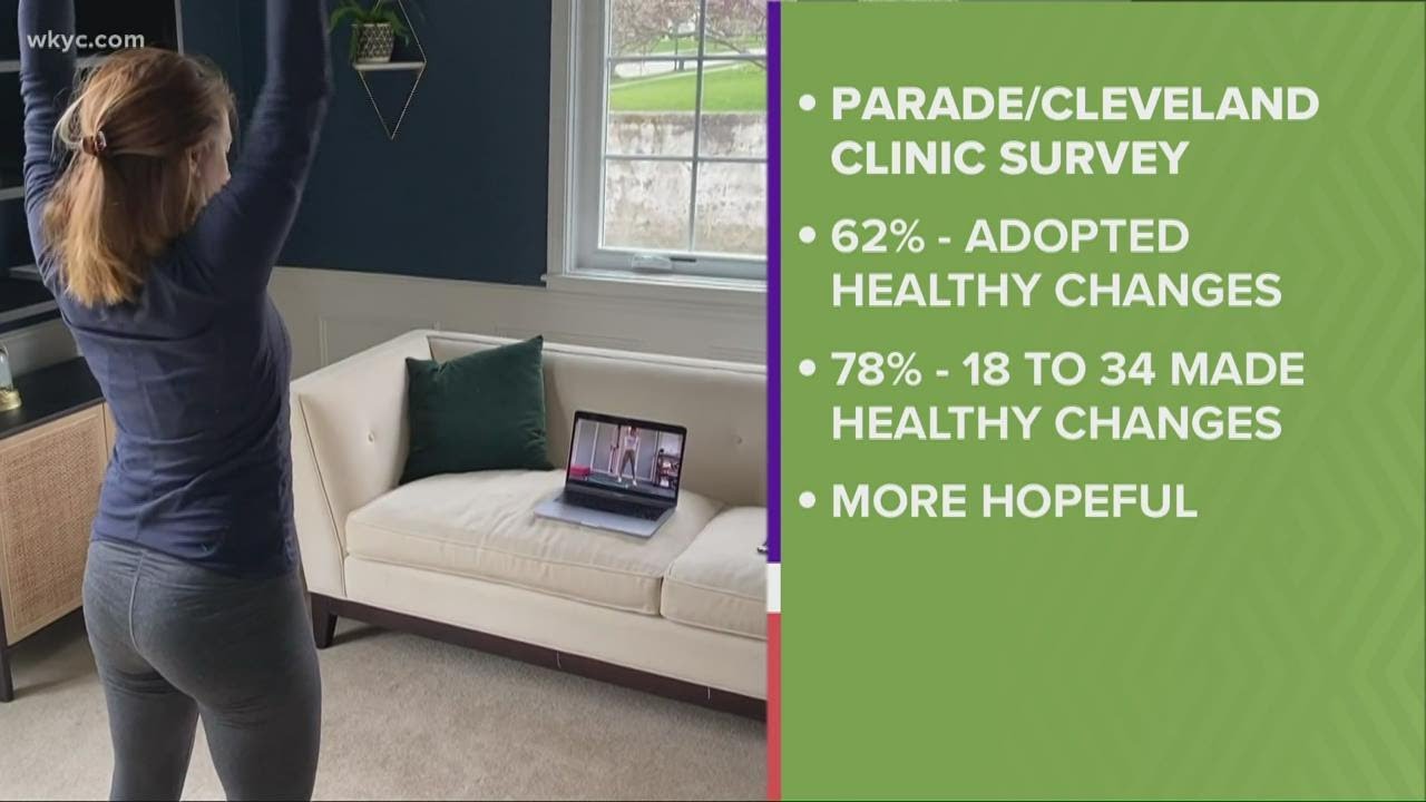 Pandemic positive changes: Cleveland Clinic survey says people picked up healthy habits in quarantin