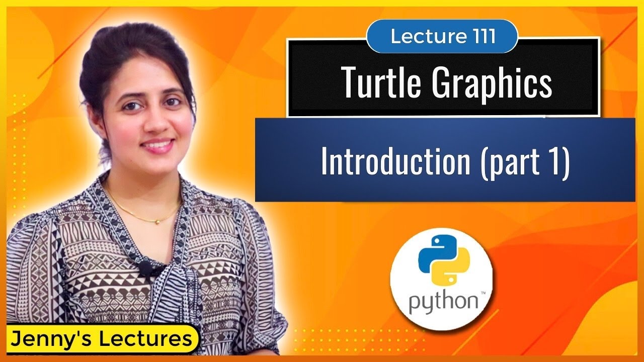 Python Turtle Graphics Introduction | Python Tutorials for Beginners #lec111