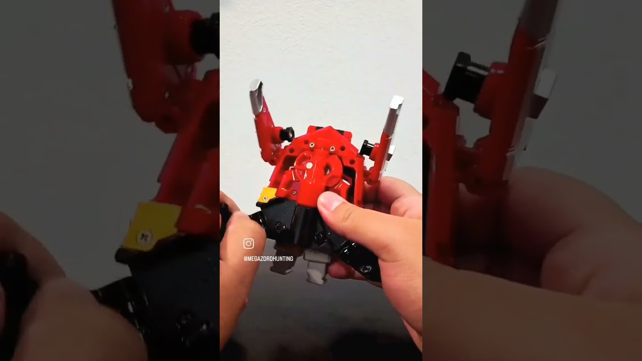 Lion Folding Zord / Shishi Origami🔥👀  DX Power Rangers Samurai / Samurai Sentai Shinkenger #toys